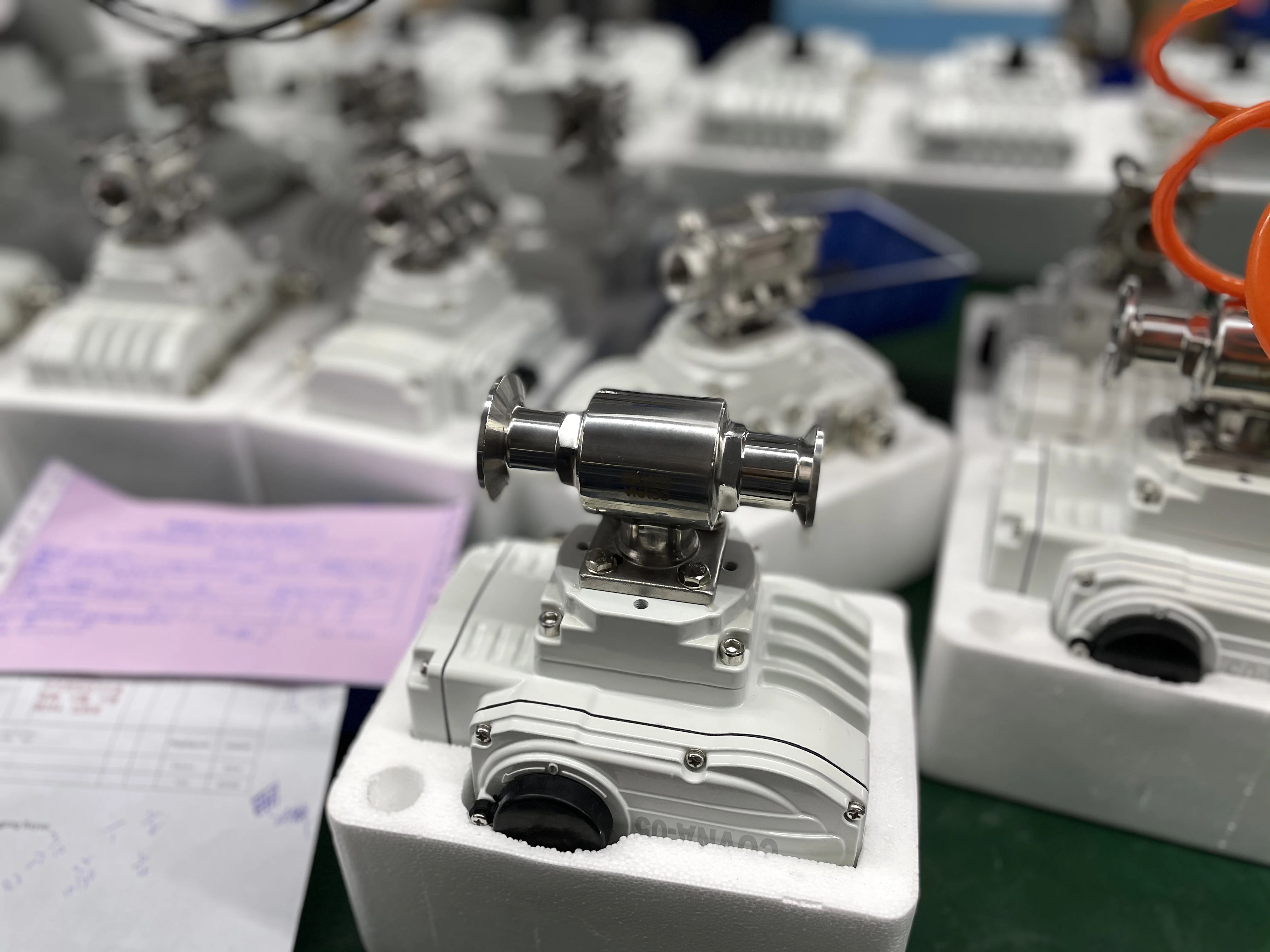 COVNA DN100 4 Inch Electric Motorized Ball Valve - Food Grade