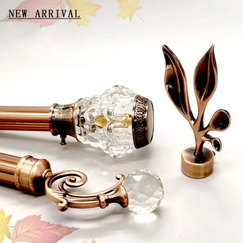XinLan Modern Luxury Curtain Rod Set Window Curtain Track Accessory 28 ...