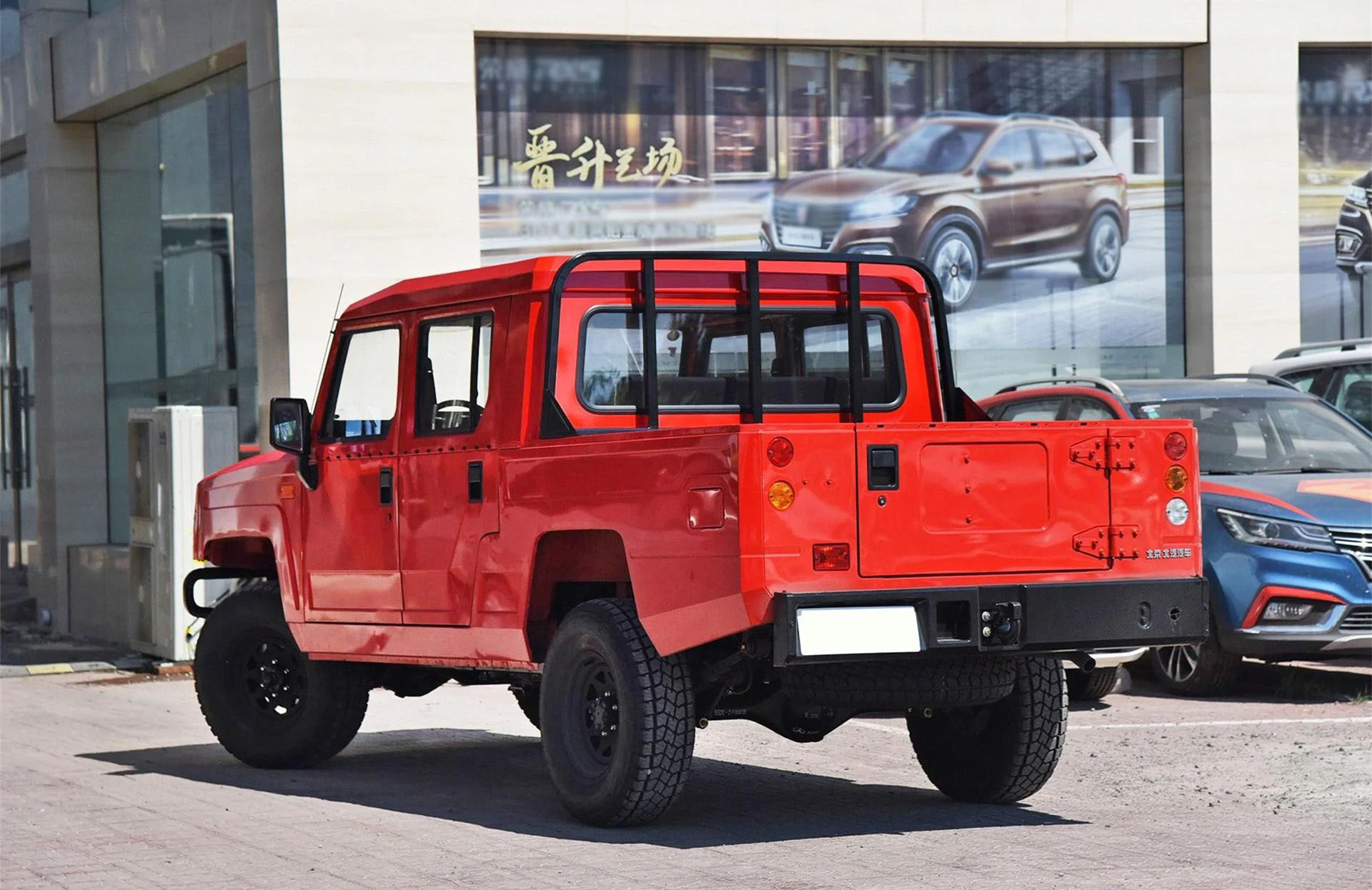 Chinese Cars Double Cabin 4x4 Truck Pickup Diesel Off-road Pickup Truck - Buy Chinese Cars ...