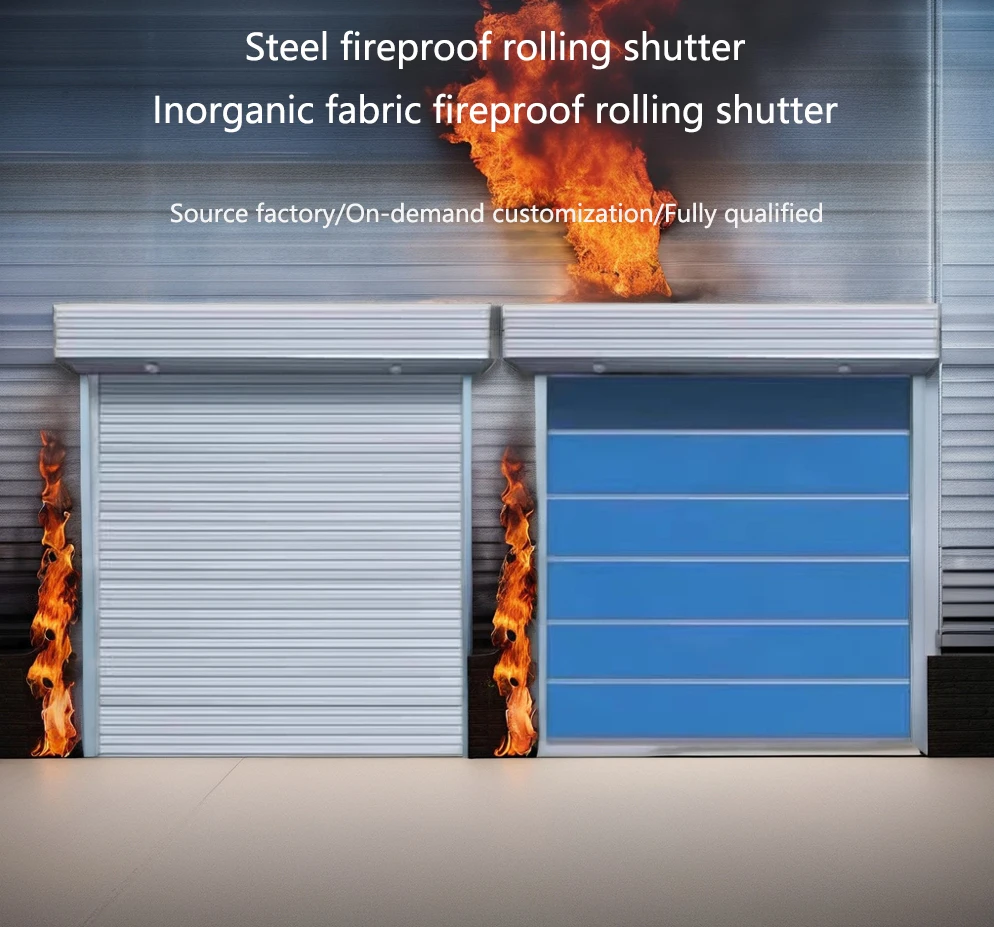Bolang Fire Curtain Rolling Shutter Door High Performance 3 Hours ...