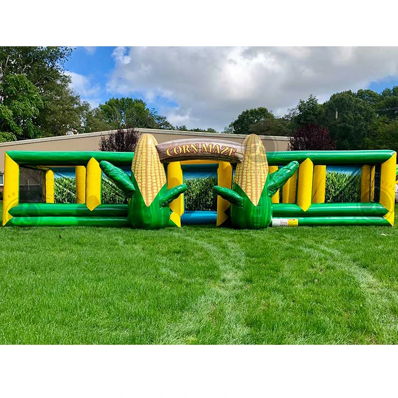 Scary Halloween PVC Outdoor Bouncy Inflatable Maze