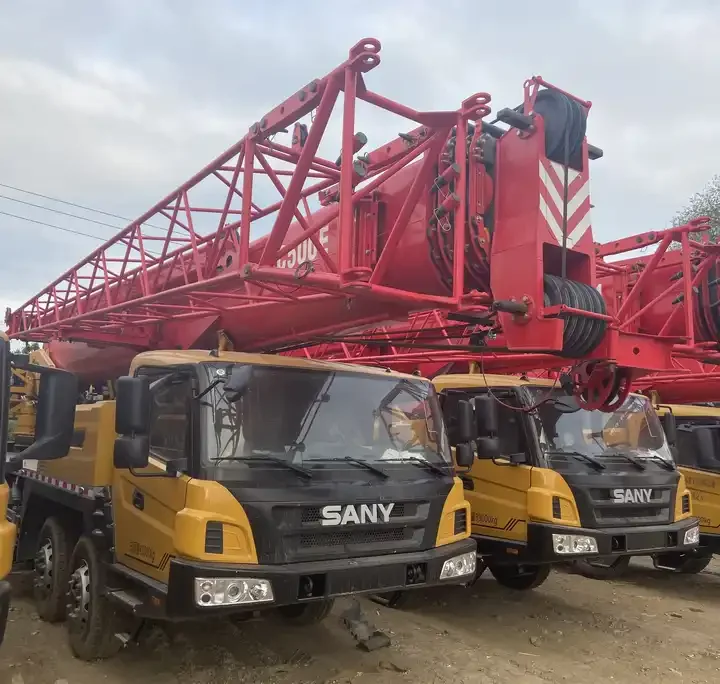 Sany Stc500 50 Ton Hydraulic Truck Crane Second Hand 50t Mobile Truck ...