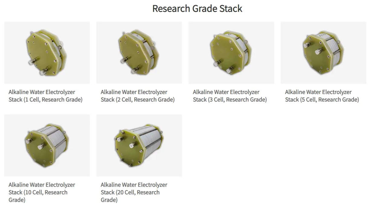 Alkaline Water Electrolyzer Stack 1cell / 2cell / 3cell / 5cell ...