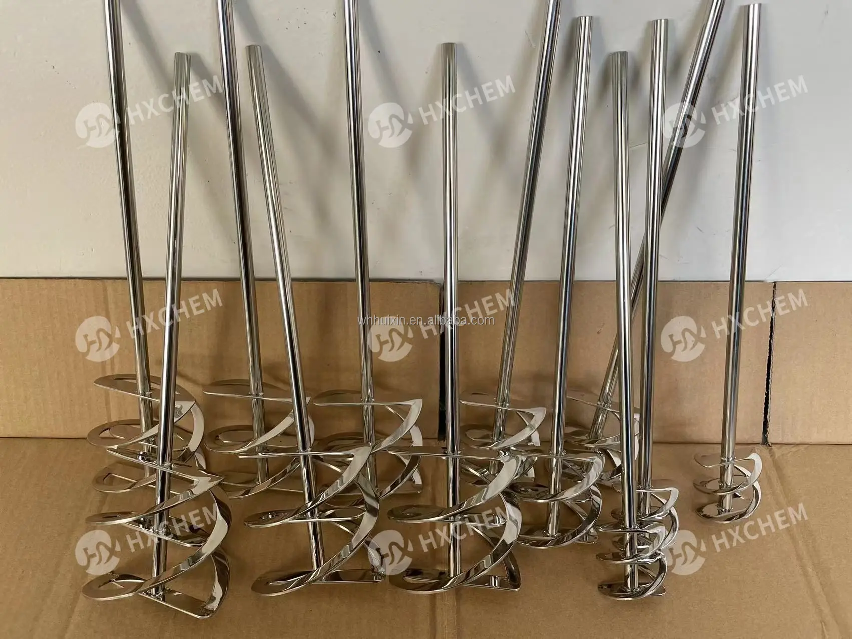 Stainless Steel Lab Helical Ribbon Impeller - Energy Saving