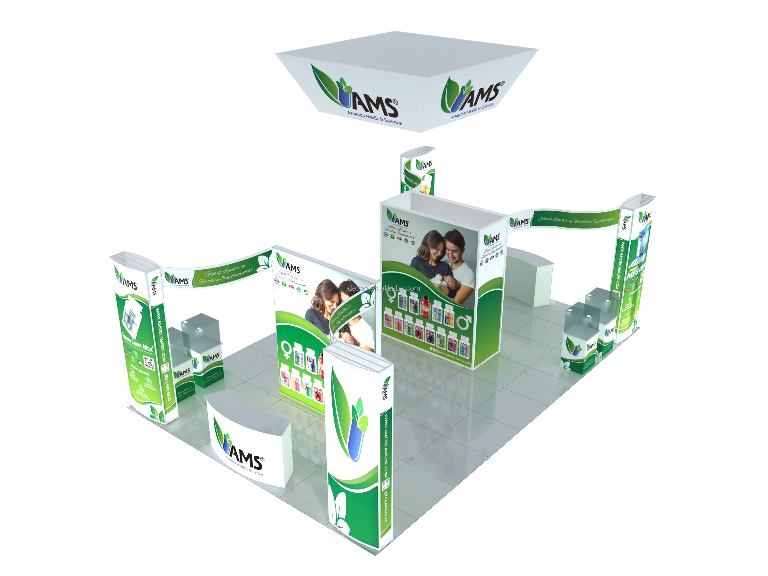 Modular Trade Show Display Booths - Versatile & Customizable