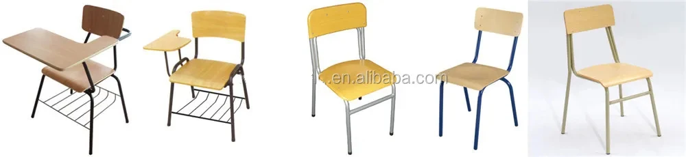 Cheap School Furniture Training Room Tablet Arm Chair Wooden Plywood ...