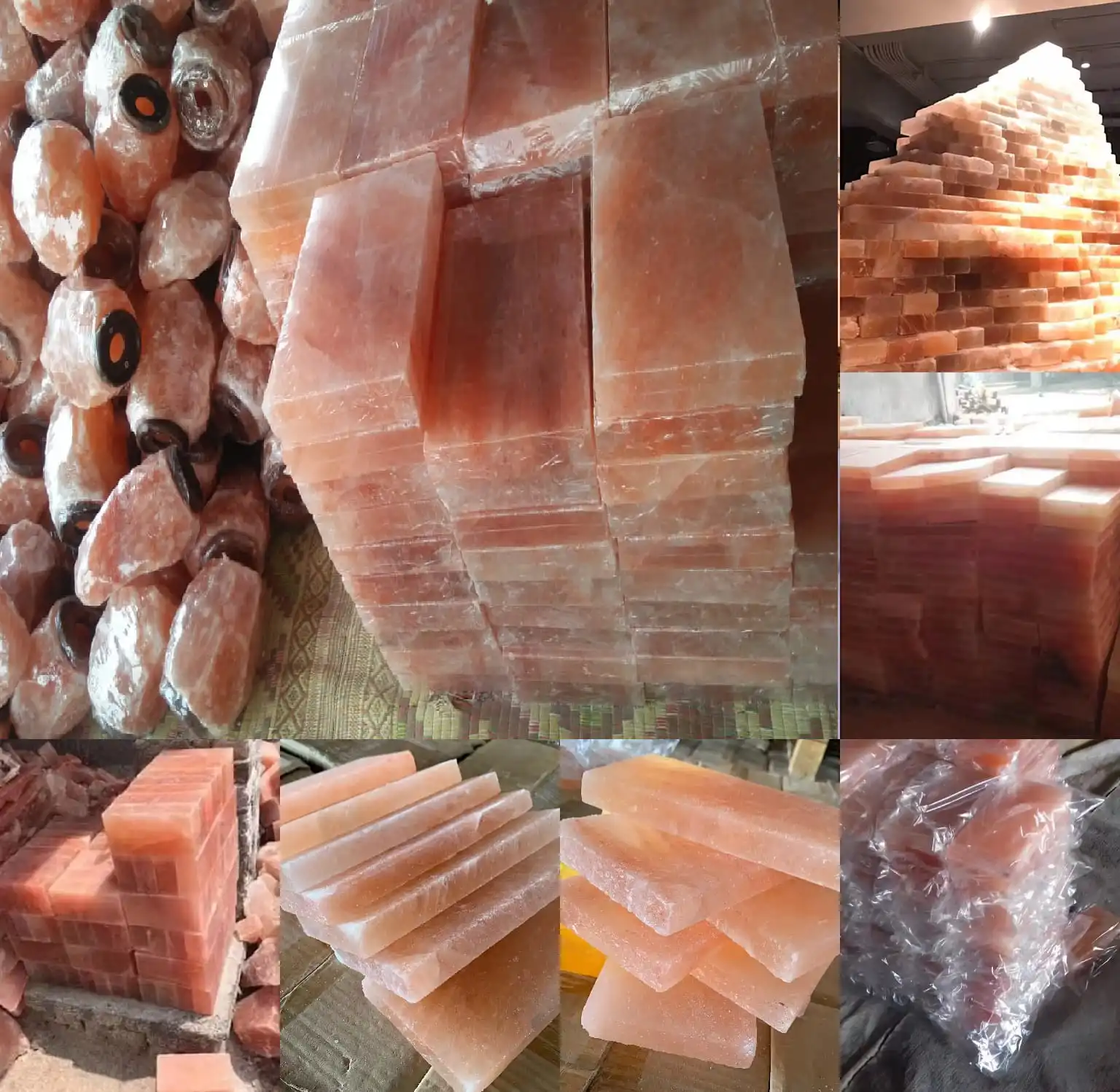 Himalayan Pink Salt Bricks - Sustainable Home Decor