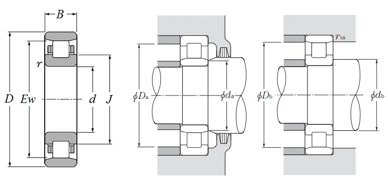 High Precision Ntn Cylindrical Roller Bearing N310 N312 - Buy Ntn ...