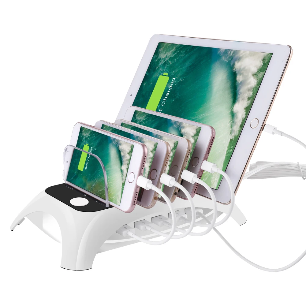High Quality 5 Ports Usb Charger 5-port Usb Multiple Device Mobile ...