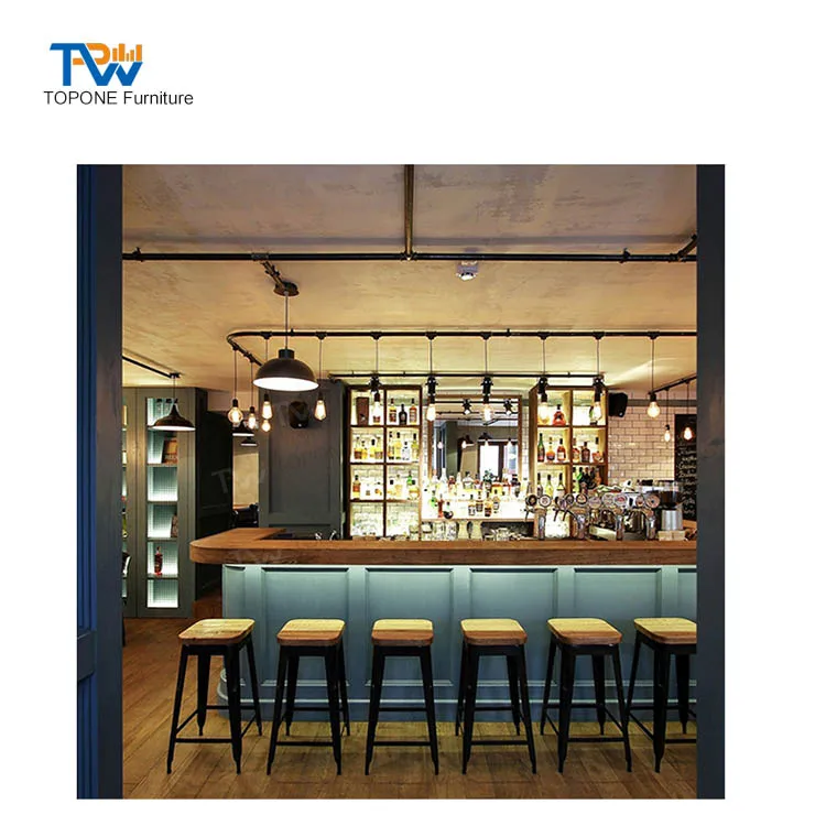 Luxury Restaurant Bar Counter - Customized Hotel Design