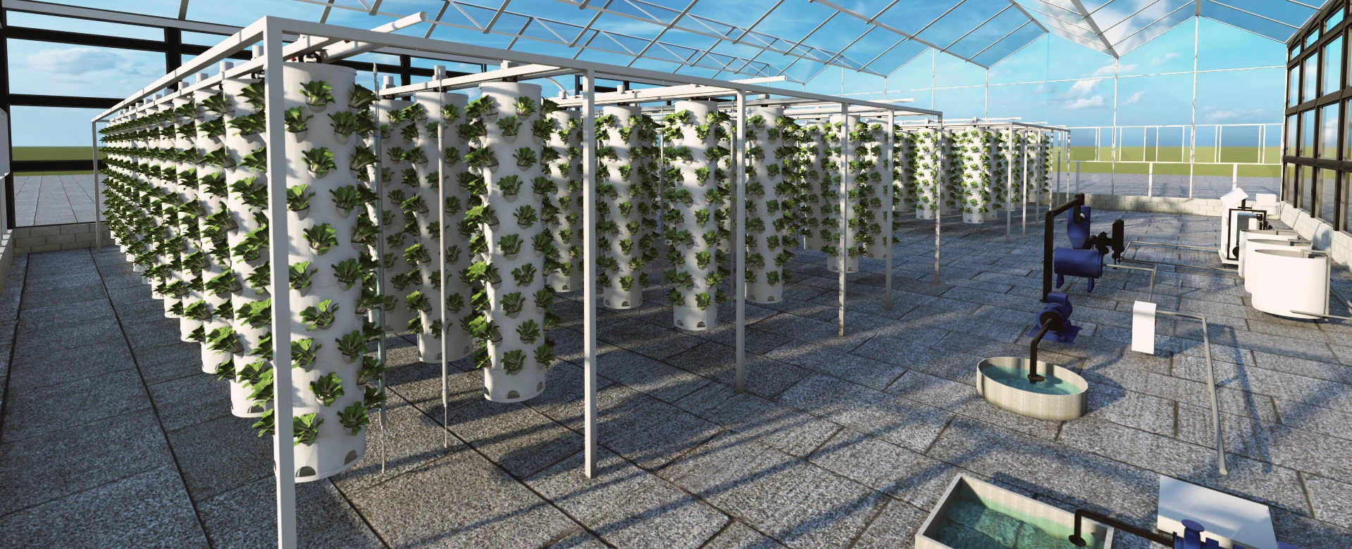 LYINE Hydroponics Growing System - Vertical Tower Garden