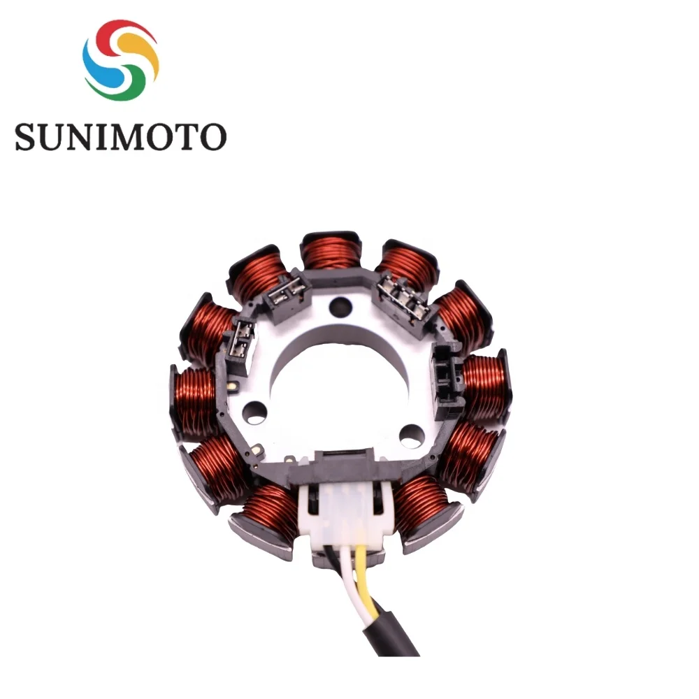 Motorcycle Stator Coil Magneto Engine Stator Rotor 115cc 12 Coil For ...