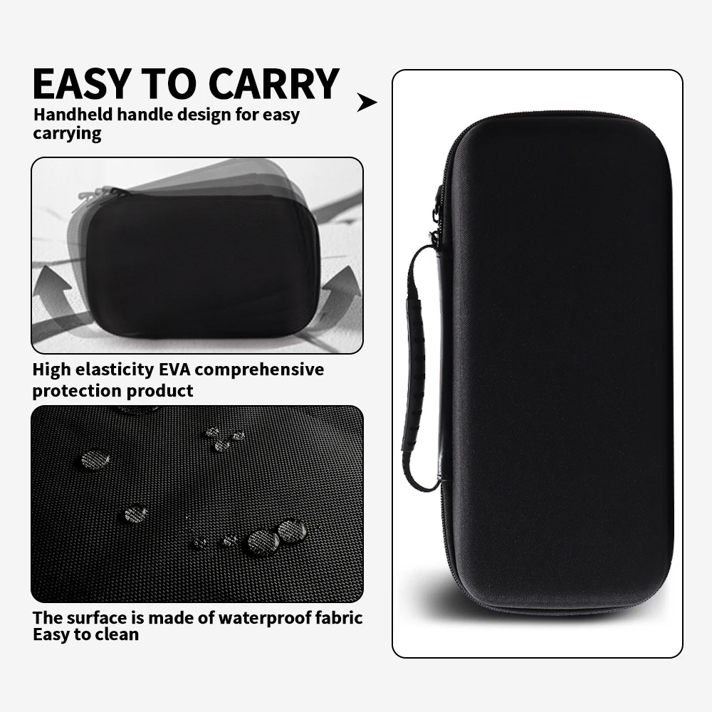 Small Custom Waterproof Eva Zipper Hard Pouches Gaming Case Portable ...