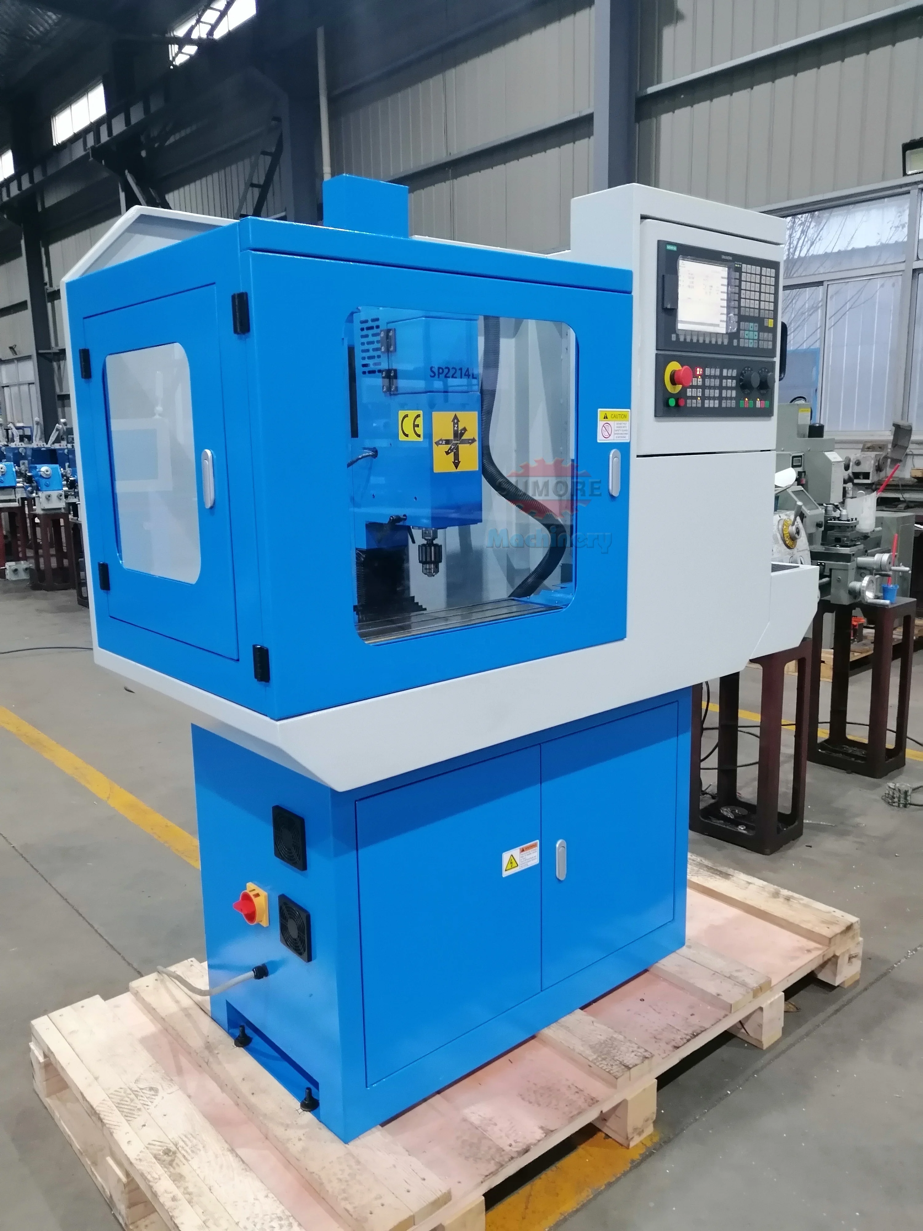 Sp2020cnc 20mm Gsk/siemens/fanuc Cnc Milling Machine Automatic High ...