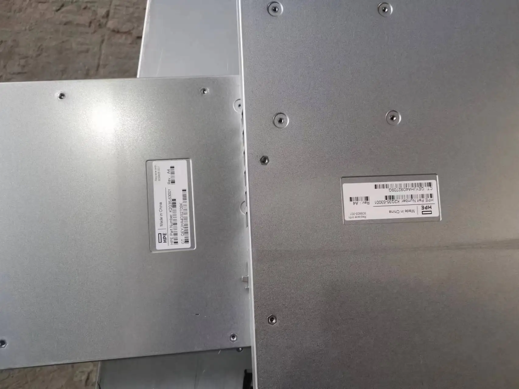 H P QR490-63017 3PAR STORESERV 8200 H PE K2Q35-63012 REV A1