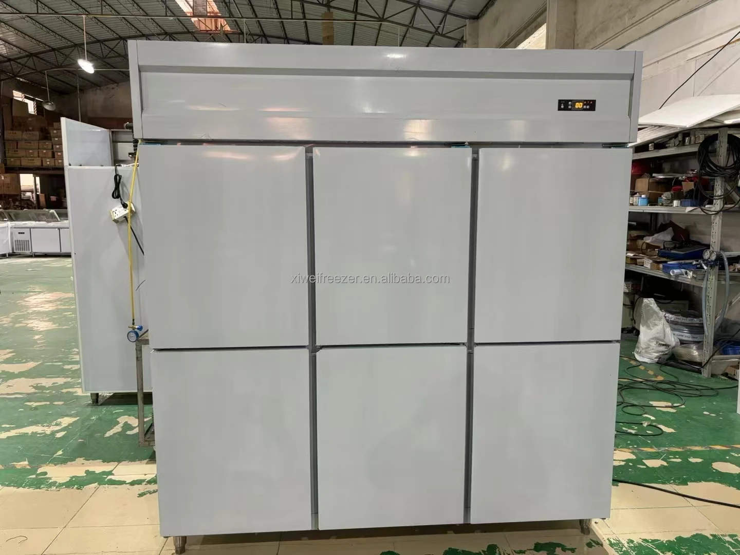 Large 1000L Commercial Full Freezer Four Door Refrigerator for ...