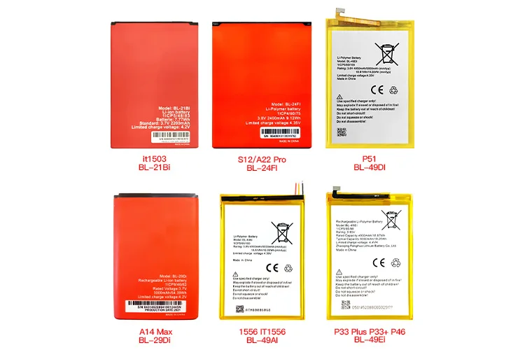 Mobile Phone Rechargeable Battery For Itel S42 Bl-30wi A56 Bl-39li Bl ...