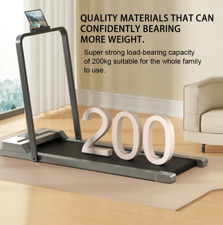 Indoor Exercise Treadmill Foldable Home Treadmill Mini Fitness ...