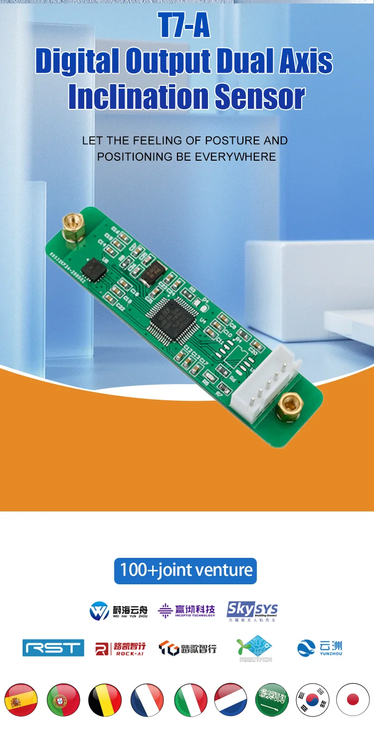 Rs232 Rs485 Rs422 Ttl Output Single Circuit Board Oem Low Cost Inclinometer - Buy Mems ...