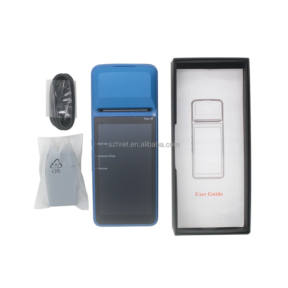 H8c 2gb Ram Pos Terminal With 16gb Rom 5 Inch Android Pos Smart ...