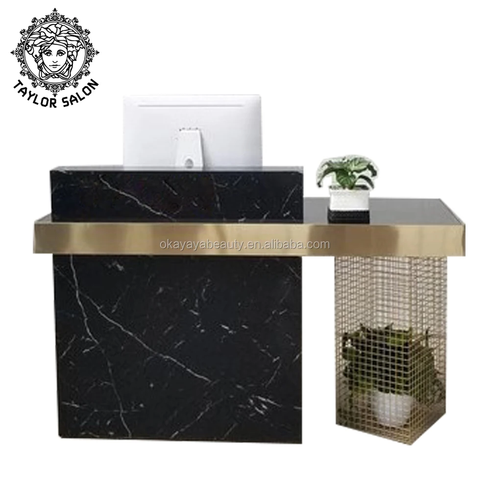 Hotel Reception Front Counter Design - Durable & Stylish
