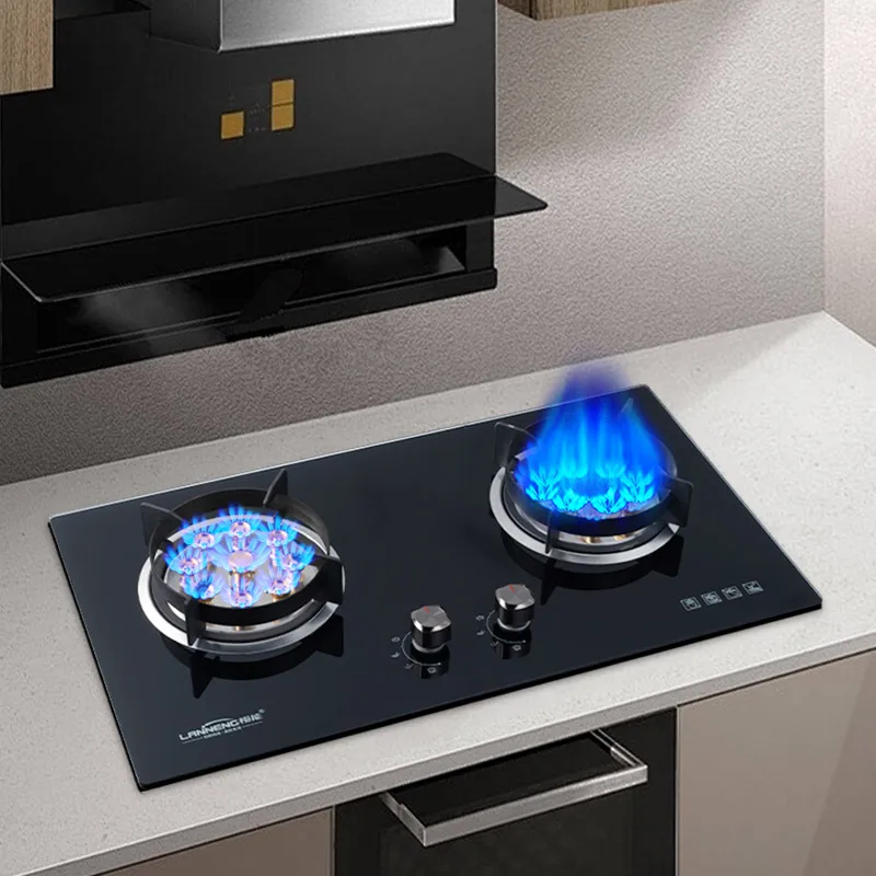 Alibaba.com: 2 burner glass ceramic biogas cooktop stove for efficient ...