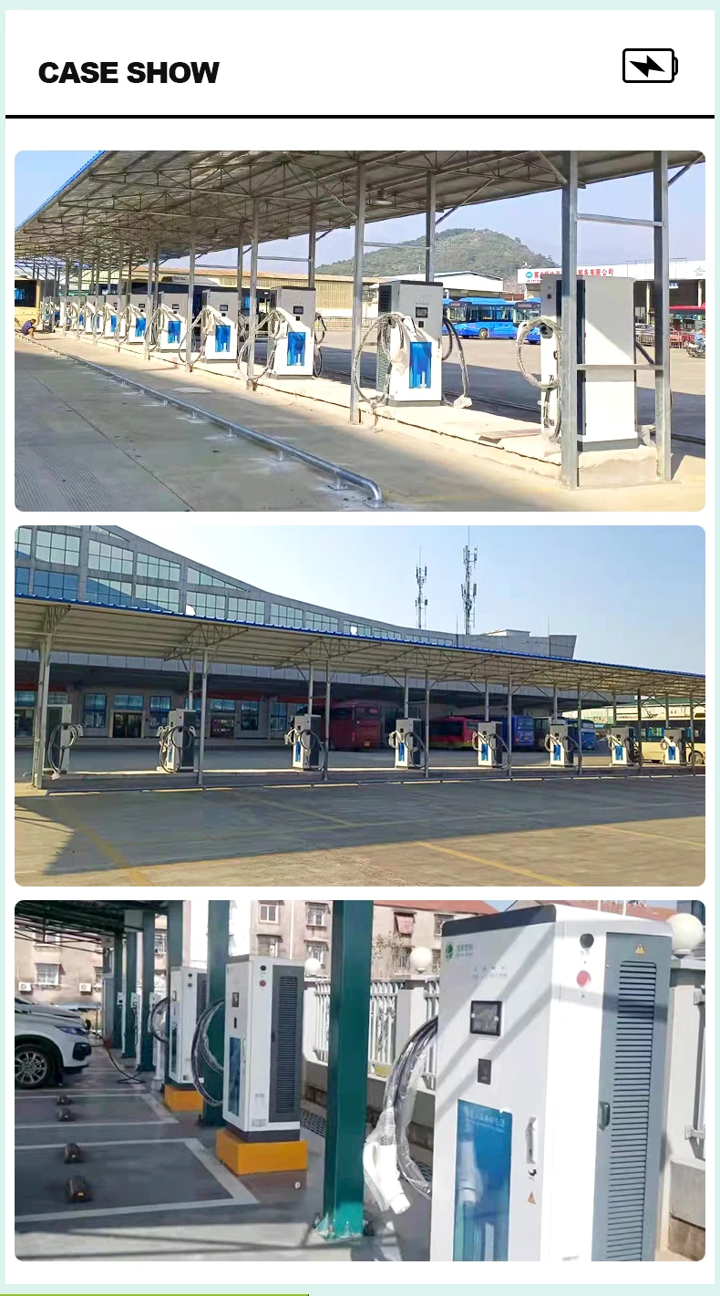 Commercial DC EV Fast Charging Station 40kW 60kW 120kW OCPP Fast Charging Point Charger Station ...