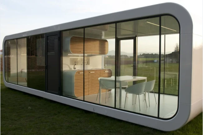 Flat Pack Modular House - Office Tiny Houseprefab Container House