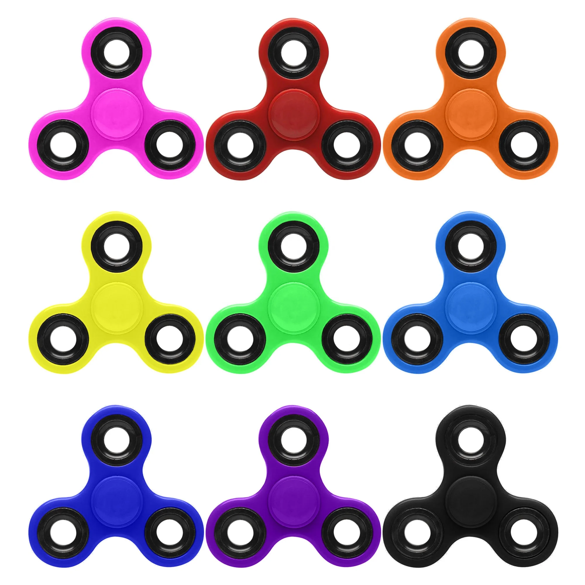 Eco-friendly ABS Fun Fidget Spinner Toy for Relieving Stress Custom ...