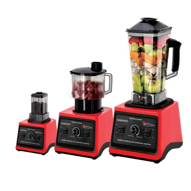 3 in 1 9500w Strong Power Mixer Blender - Silver Crest Blender