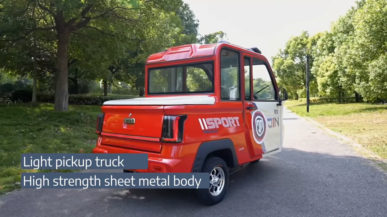 2024 Good Quality Three -wheeled Electric Pickup Can Carry People Can ...