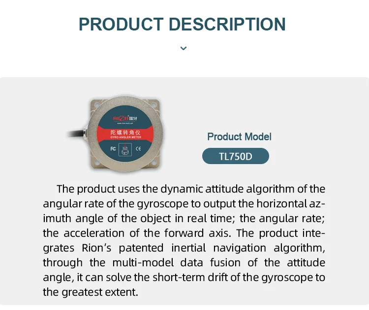 Tl750d Low Drift Angular Gyro Sensor For Agv Truck Using Made In China Buy Gyro Sensorangular