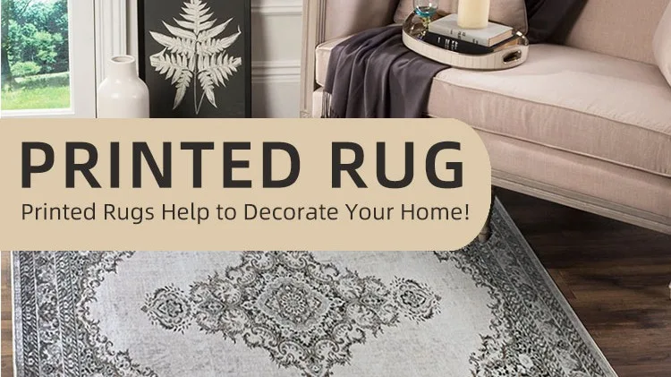 Custom Printed Rug Living Room Mats Carpet Floor Logo Modern Soft ...