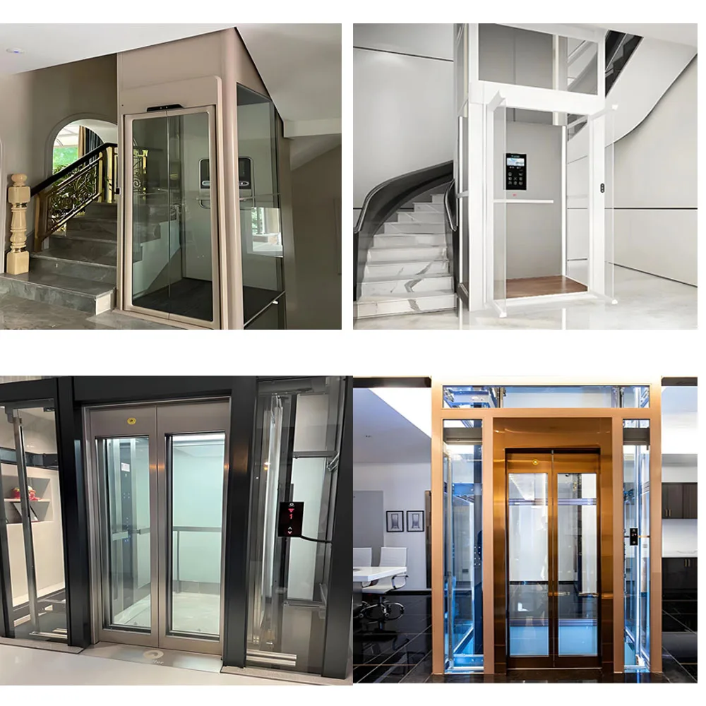 Portable home elevator safety vertical platform lift, suitable for home ...