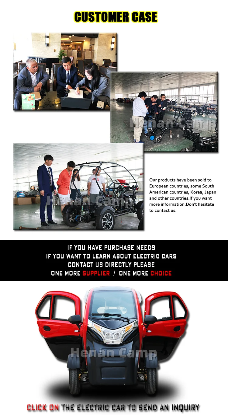 New Cars Electric Vehicle 4 Wheel Electric Car Without License