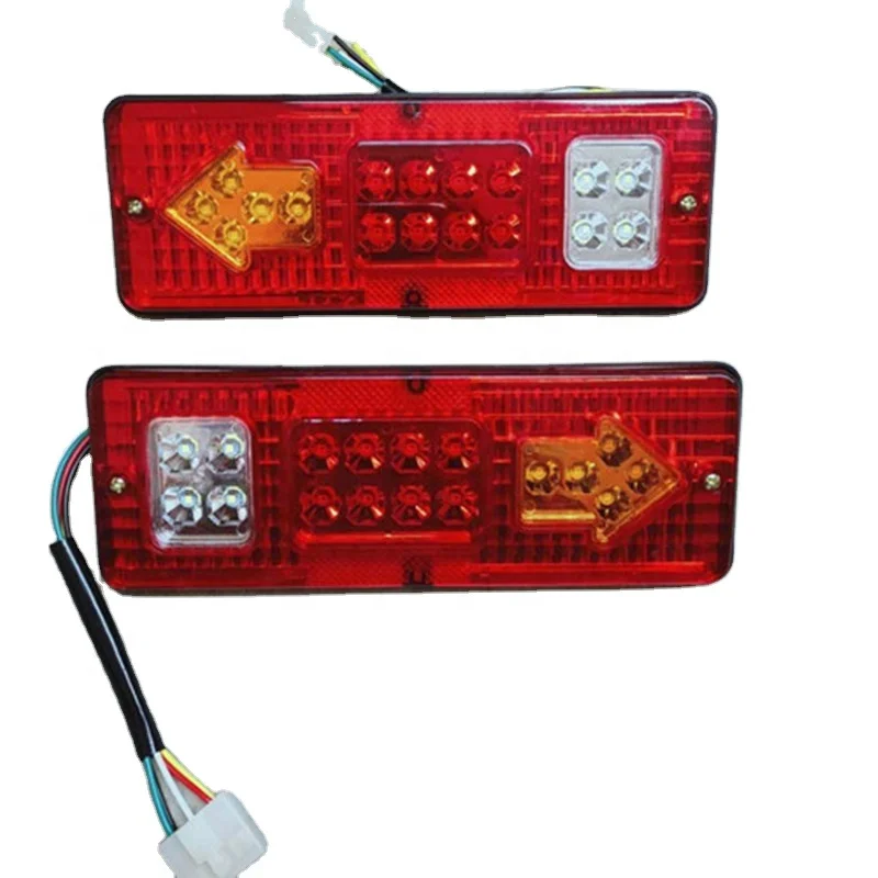 17led Car Trailer Truck Rear Tail Lights For Car Trailer Lorries Truck ...