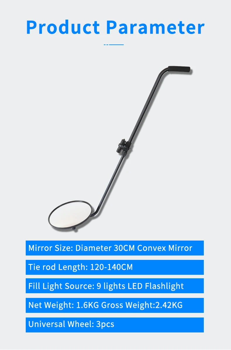 MCD-V3 Under Vehicle Security Checking Mirror with Light| Alibaba.com