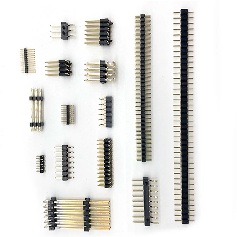 2.54mm Pitch Pcb Female Header Smt /dip Double Dual Row Custom High 2 ...