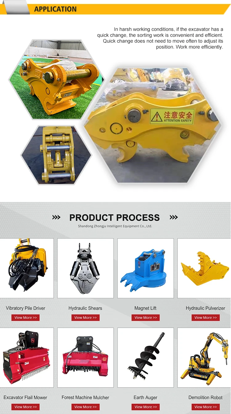 Hydraulic Quick Coupler Excavator Quick Coupler Hydraulic Quick Hitch ...