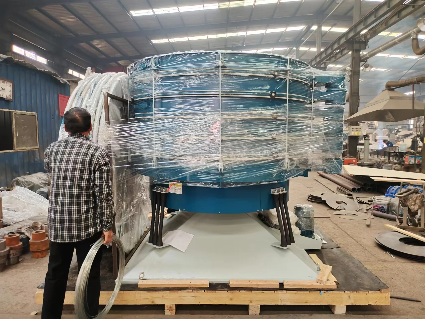 Salt Sugar Rice Grain Automatic Tumbler Vibrating Sieve Machines - Buy ...