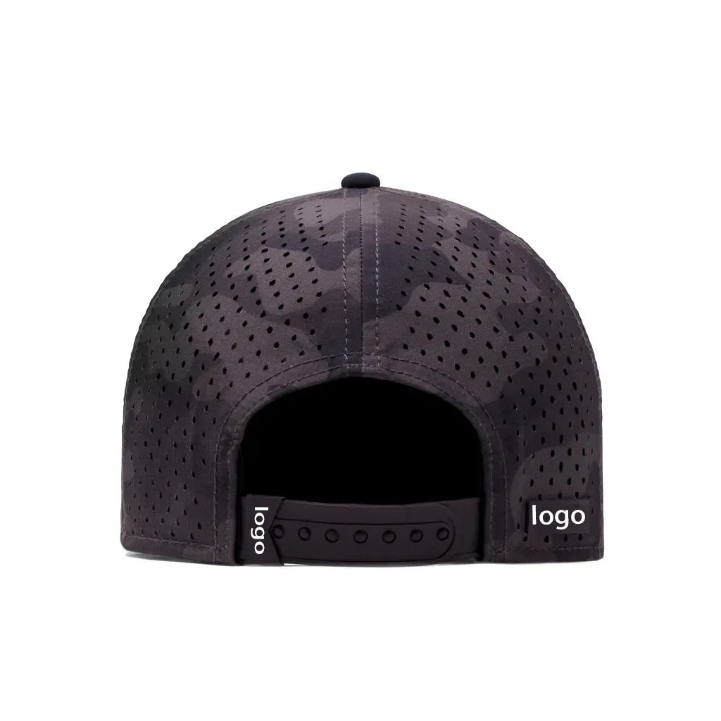 Waterproof Fast Drying Laser Perforated Baseball Cap Customized ...