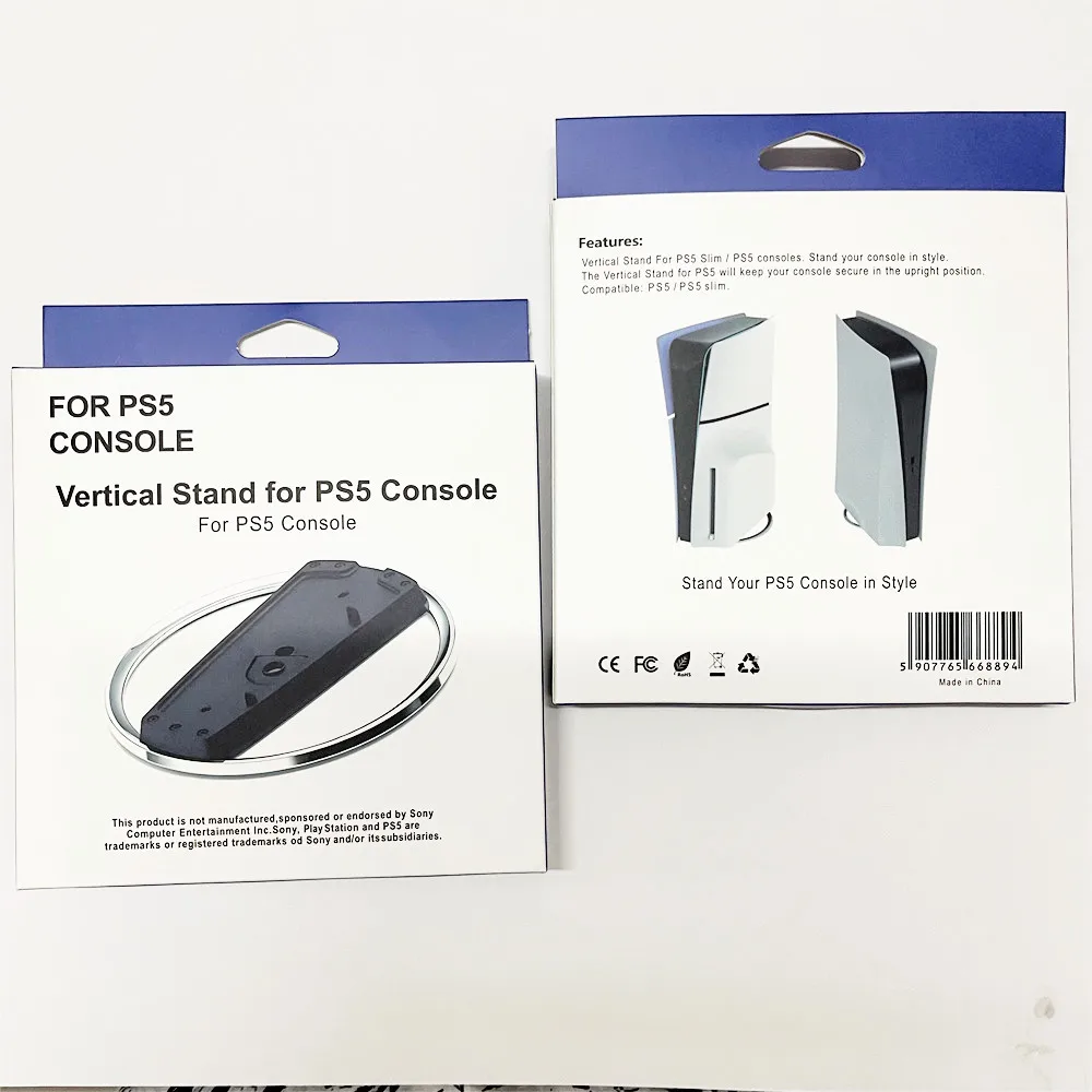 Vertical Stand For PS5 Console Upright Support For PS5 Slim Vertical ...