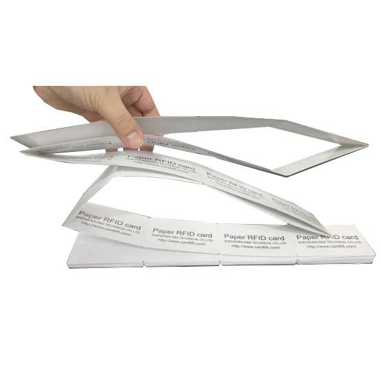 Customized Printable Fanfold Paper Ticket 13.56mhz Rfid Parking Ticket ...