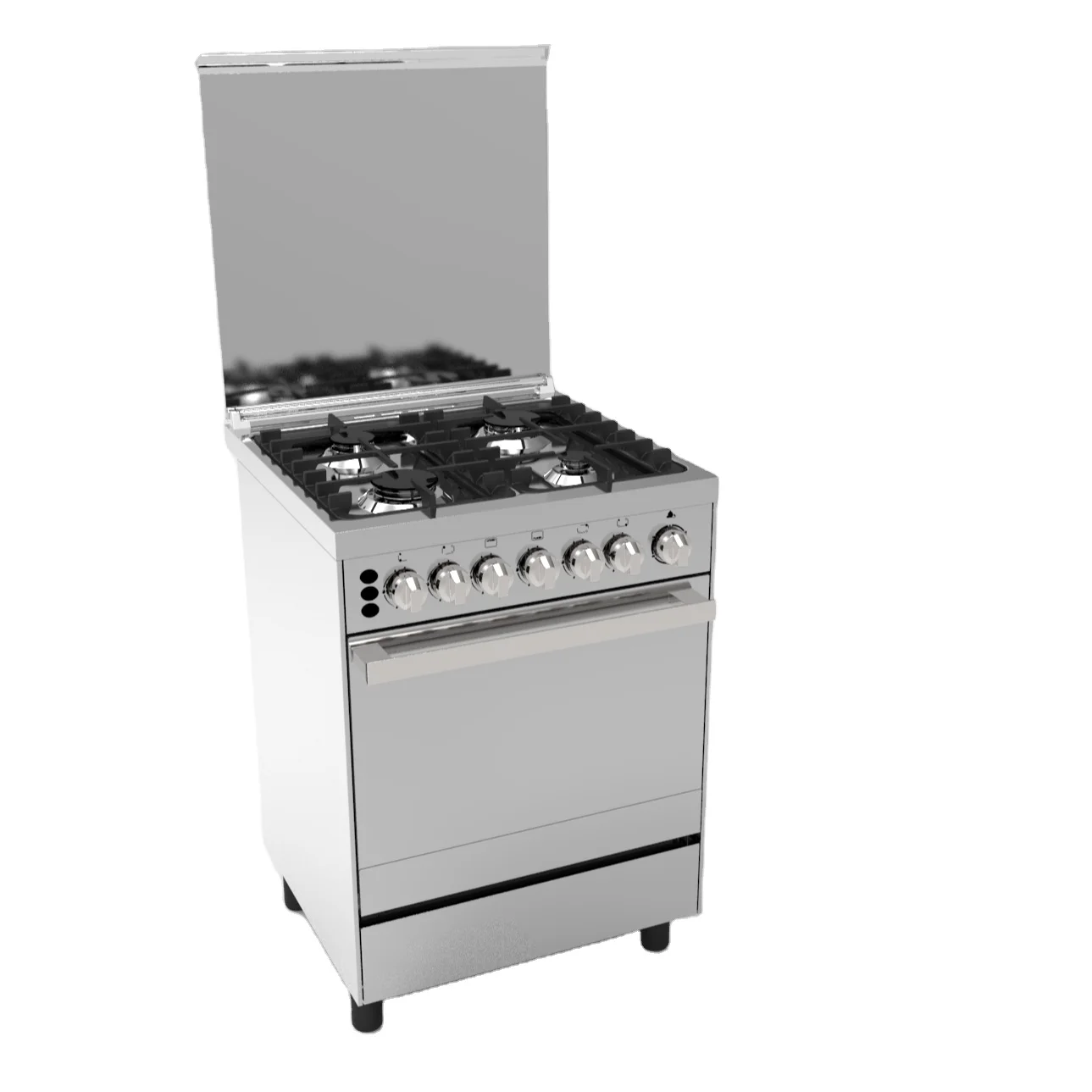 60x60xm Four burner Free Standing Cooker with Oven Electric Cooker 4 ...