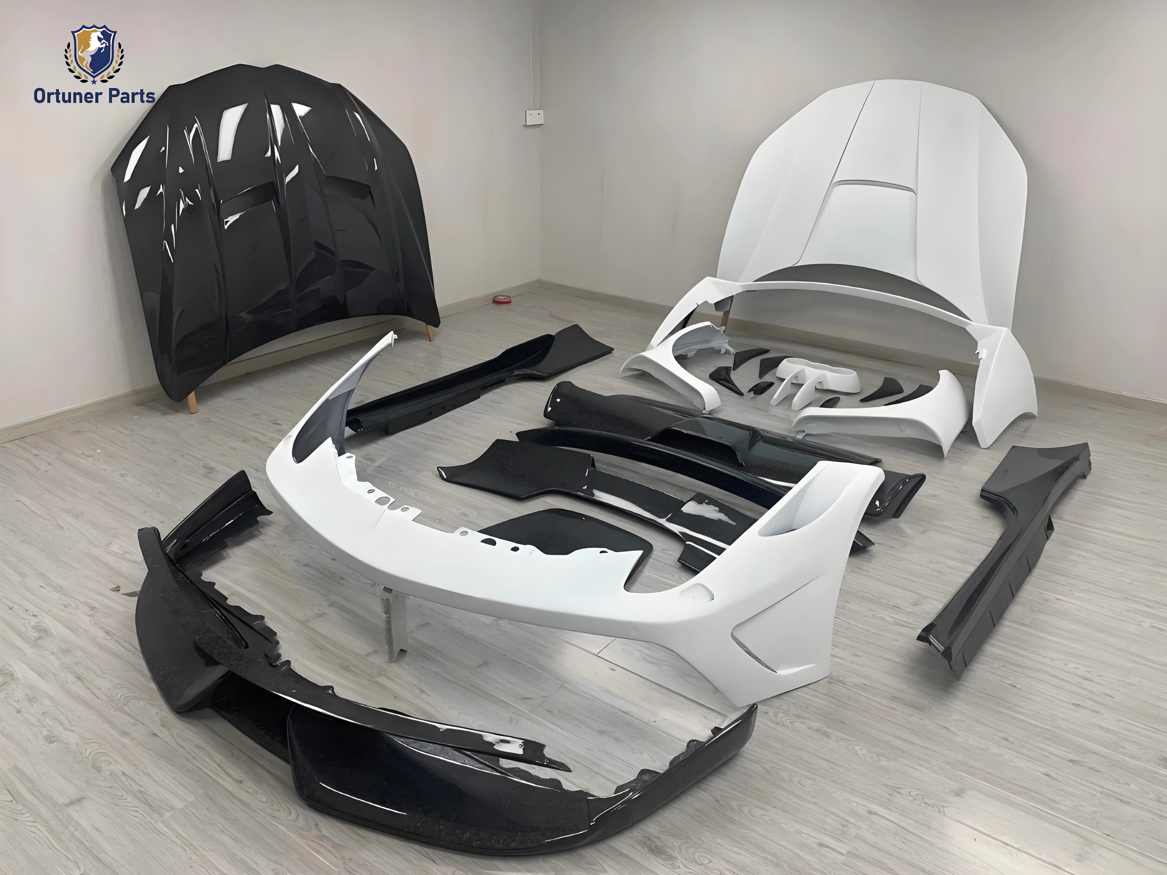 MIS Style New Carbon Fiber Body Kit for Ferrari 458 Includes Front ...
