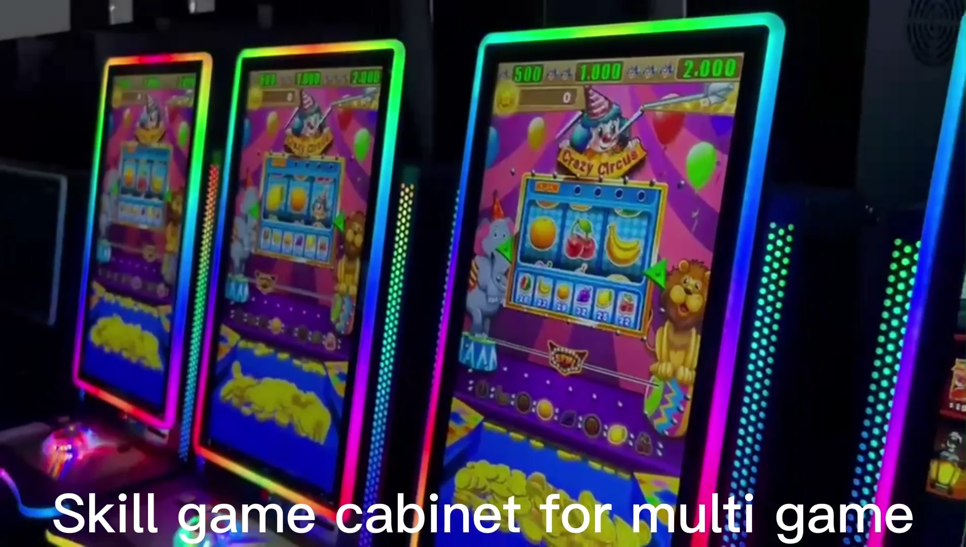 High Quality 43 Inch Curved Skilled Game Cabinets Amusement Ultimate ...