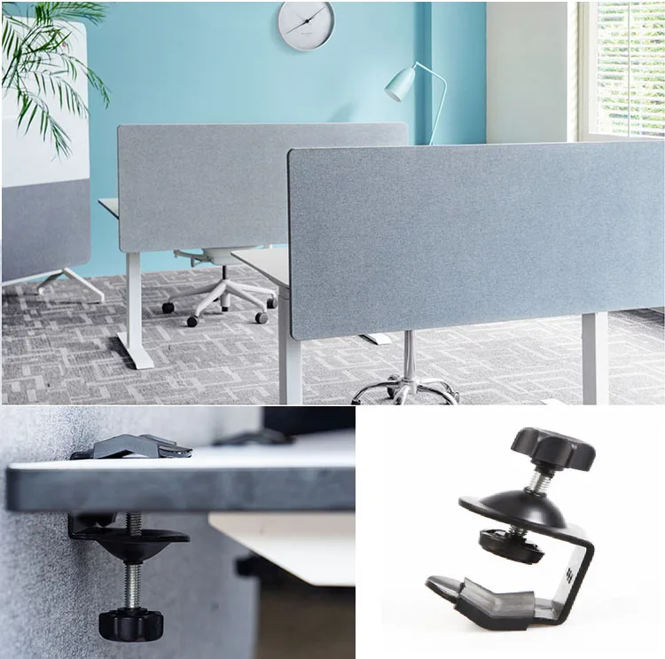 Eco Friendly Office Desk Sound Absorption Shield Panels