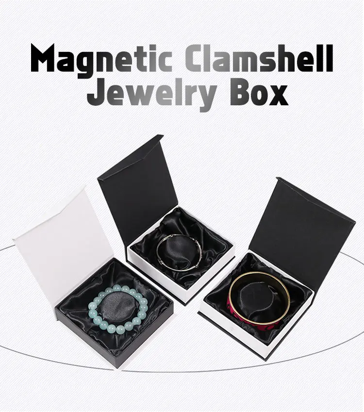 Jijid Wholesale Magnetic Clamshell Jewelry Box Book Shape Magnet ...