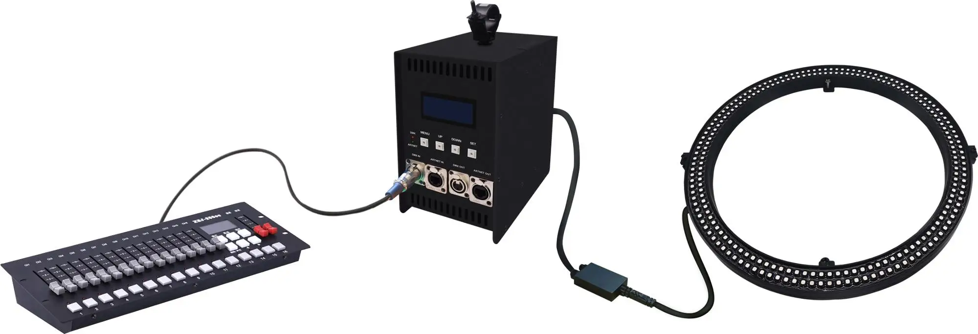 Led Disco Light DC24V 240Leds 60Pixels Led DMX Pixel Ring RGB ...