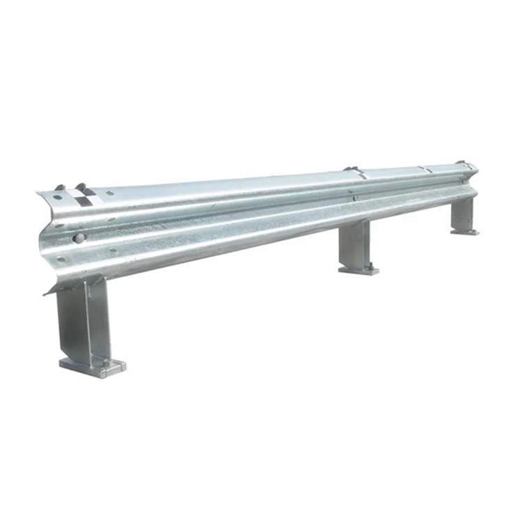 Single Sided Tensioned Corrugated Beam Crash Barrier - Safety Railing